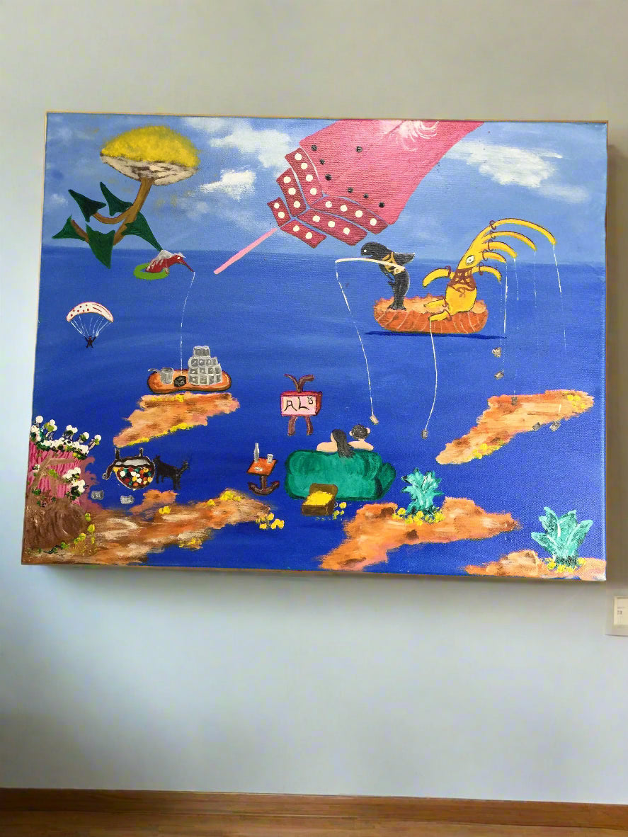 Fish Fishing for Al Bundy. – Art Pavers